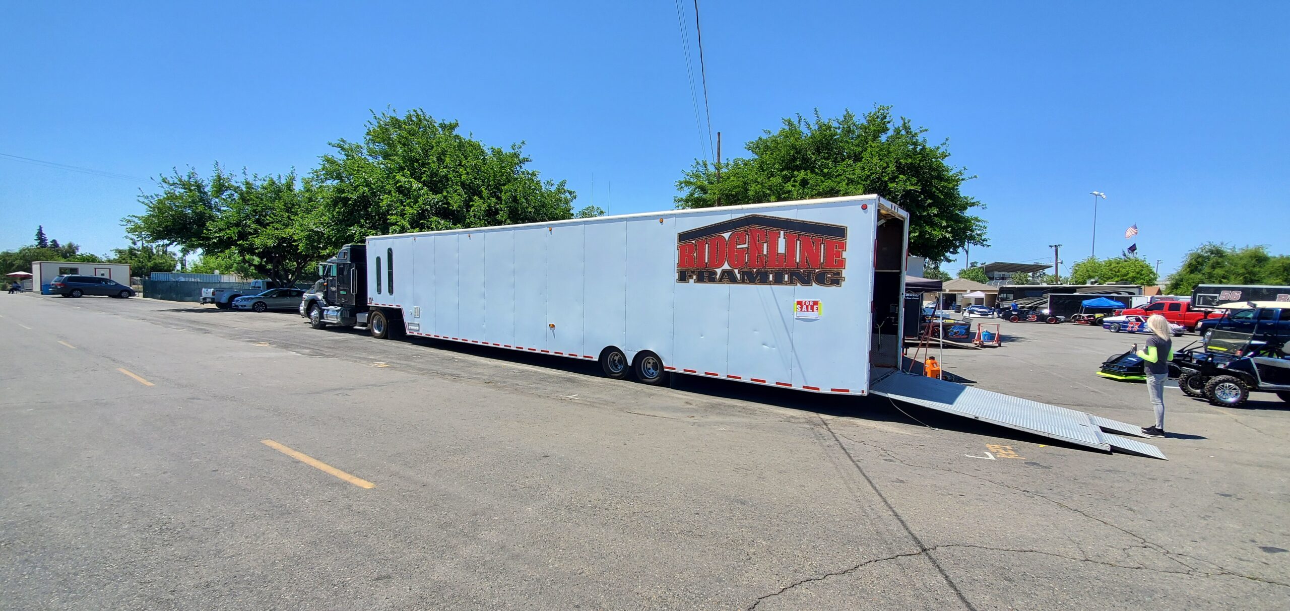 1998 Hansson Sprint Car Hauler – Famous Whip Sales