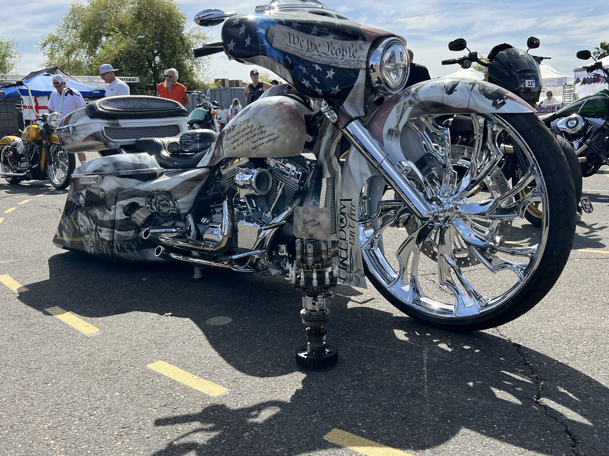 “We The People” Street Glide – Famous Whip Sales